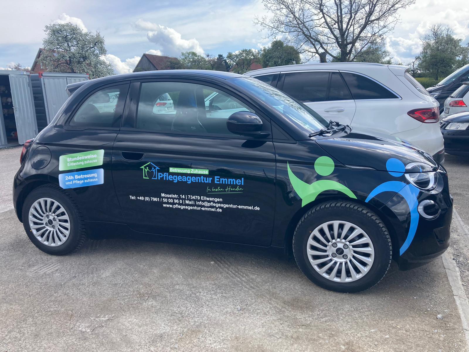 Autowerbung - individuelle Fahrzeugbeschriftung